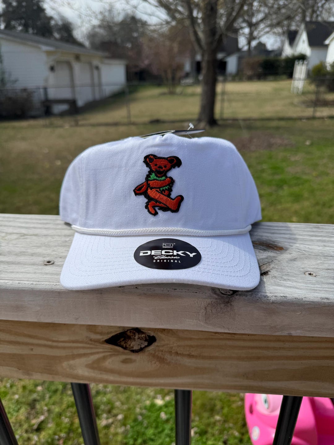 Grateful Dead Dancing Bear Rope Hat - Etsy