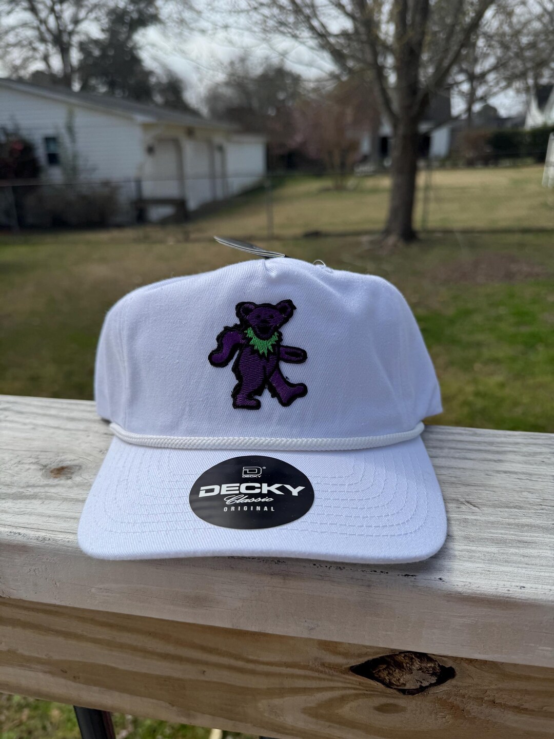 Grateful Dead Dancing Bear Rope Hat - Etsy