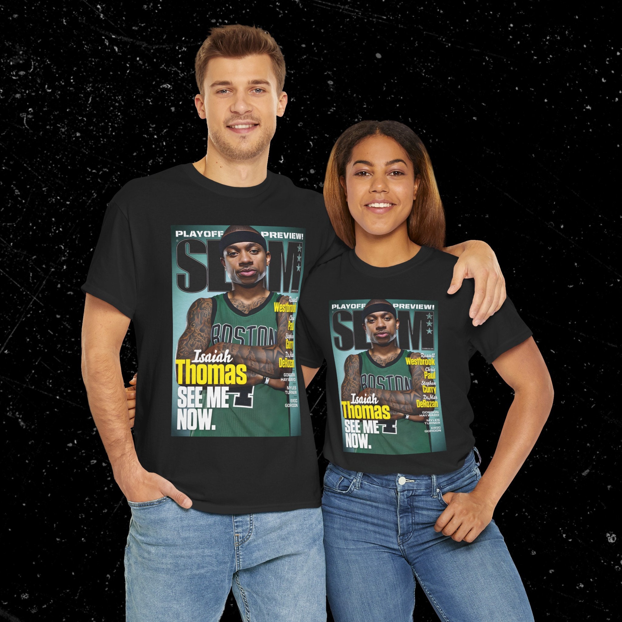 Isaiah Thomas it Shirt, Boston Celtics Magazine Cover T-shirt, Unisex ...