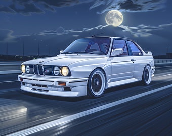 BMW E30 M3 MSPORT - Etsy