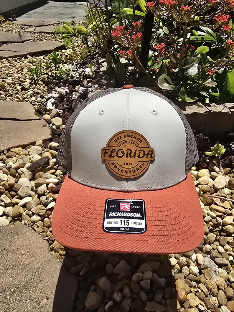 Richardson 115 Hat With a Leather Patch. - Etsy