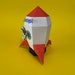 Rocket Candy Box, Rocket Favor, Box, Rocket Birthday, Astronaut and ...