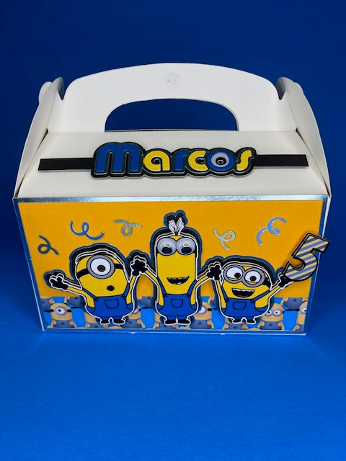Minions Treat Boxes, Minions Favor Boxes, Kid Party Boxes, Minions ...