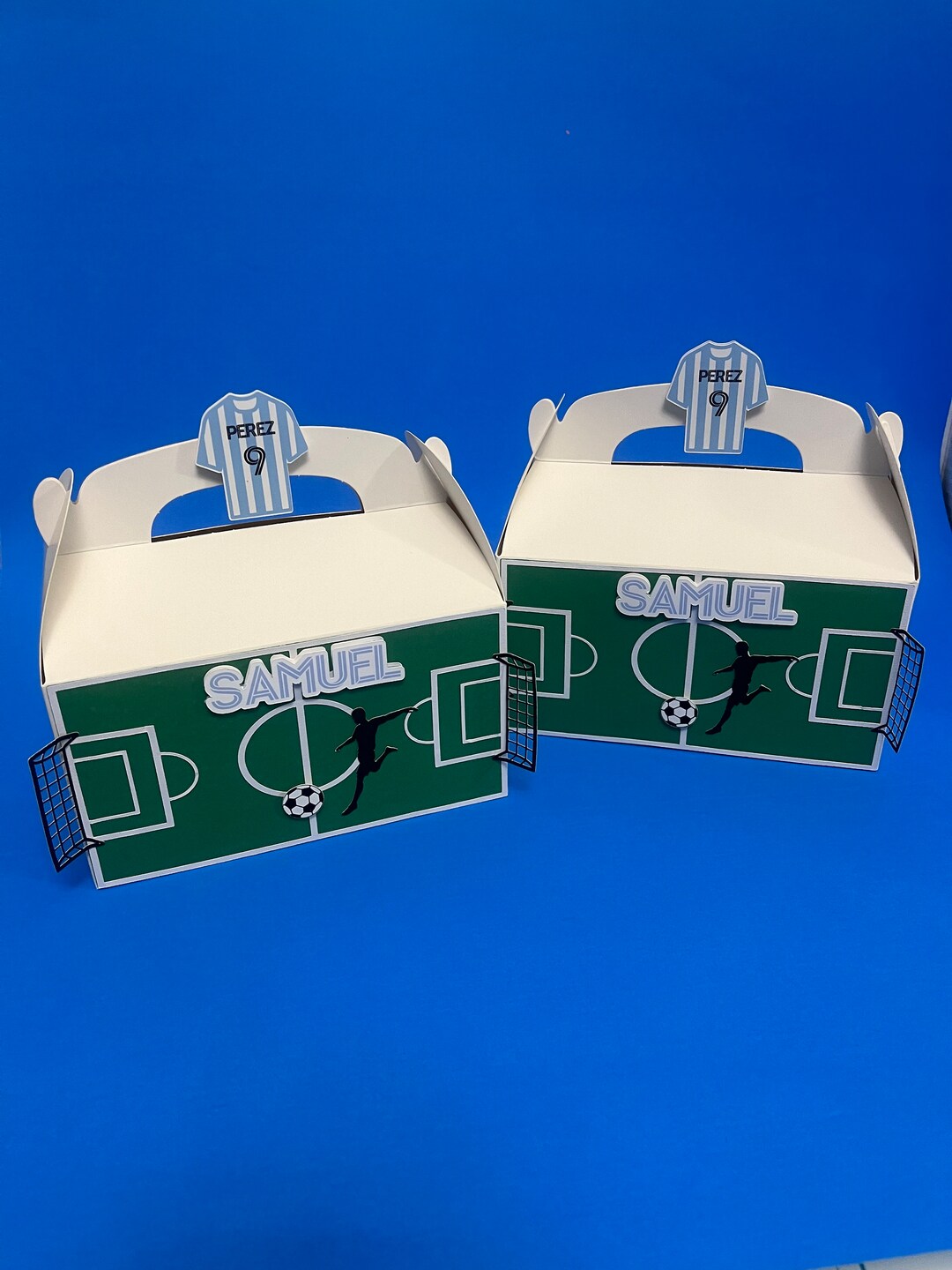 Soccer Treat Box, Soccer Box Gift, Soccer Favor, Soccer Theme, Sports ...