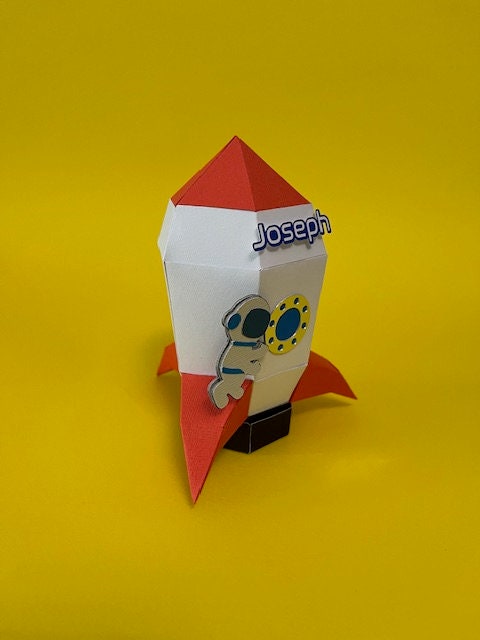 Rocket Candy Box, Rocket Favor, Box, Rocket Birthday, Astronaut and ...