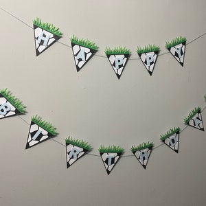Soccer Happy Birthday Banner, Soccer Birthday Party, Soccer Party ...