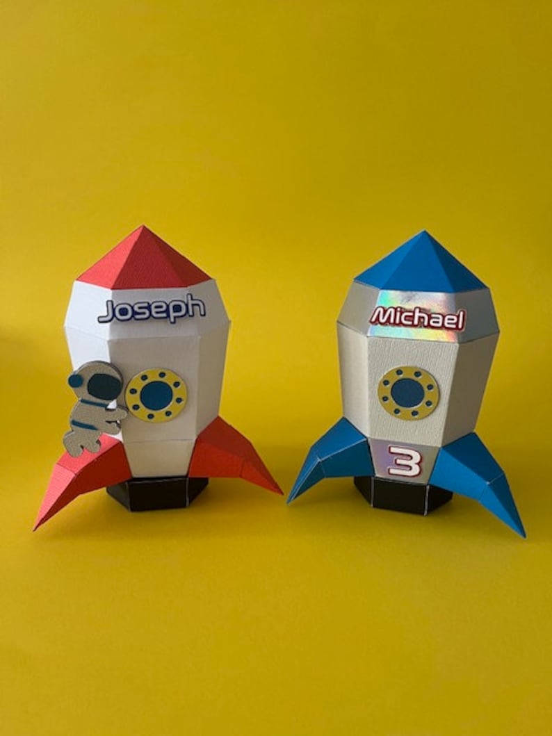 Rocket Candy Box, Rocket Favor, Box, Rocket Birthday, Astronaut and ...