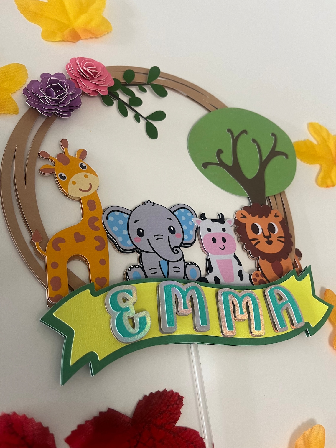 Zoo Cake Topper, Zoo Birthday, Birthday Decorations, Zoo Theme, Zoo ...