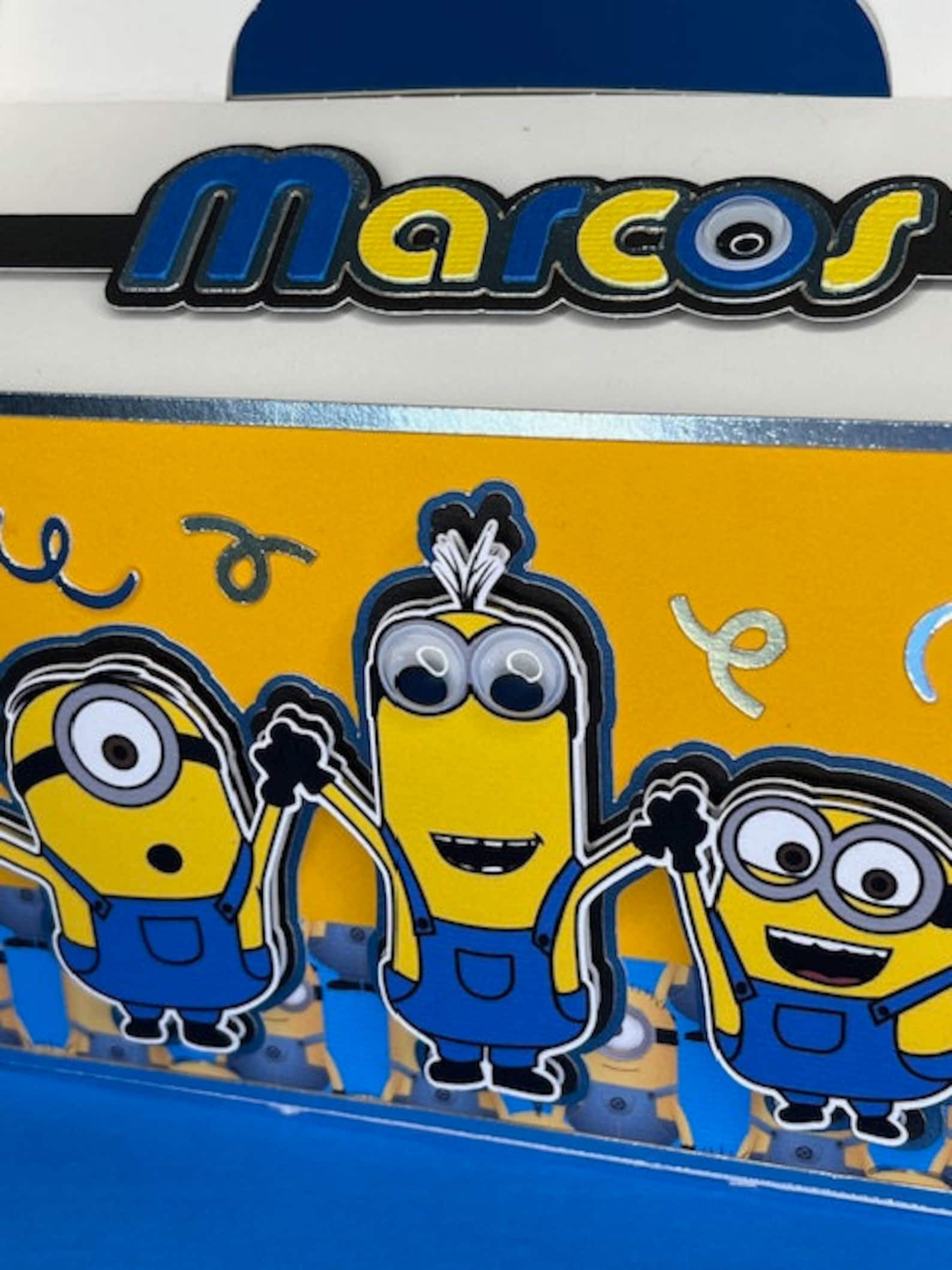 Minions Treat Boxes, Minions Favor Boxes, Kid Party Boxes, Minions ...