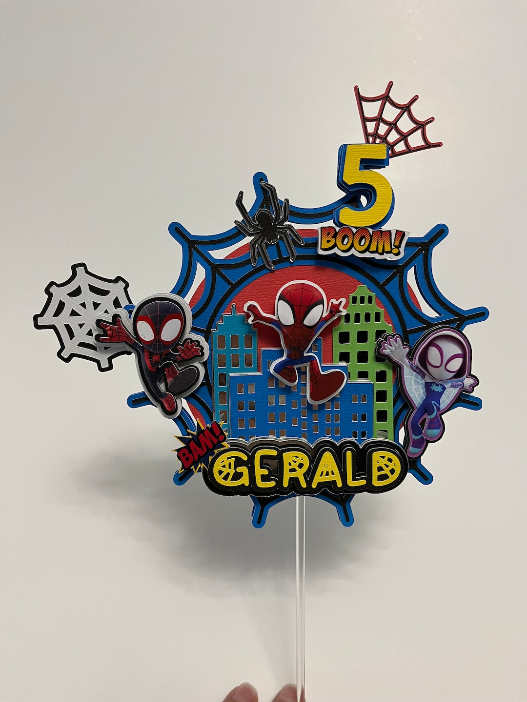 Spidey Cake Topper. Spidey Birthday, Spidey Decoration Cake, Spidey ...