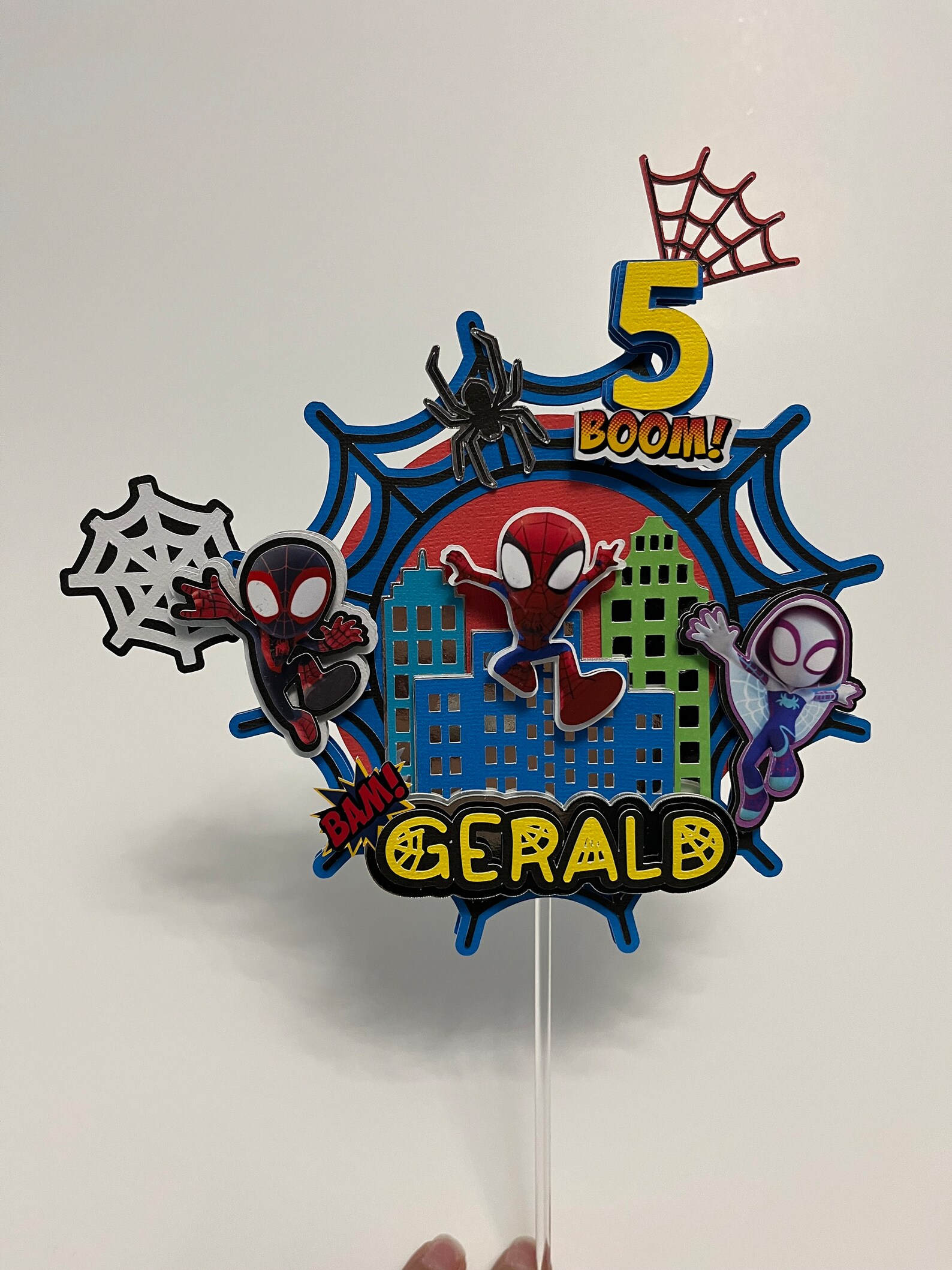 Spidey Cake Topper. Spidey Birthday, Spidey Decoration Cake, Spidey ...
