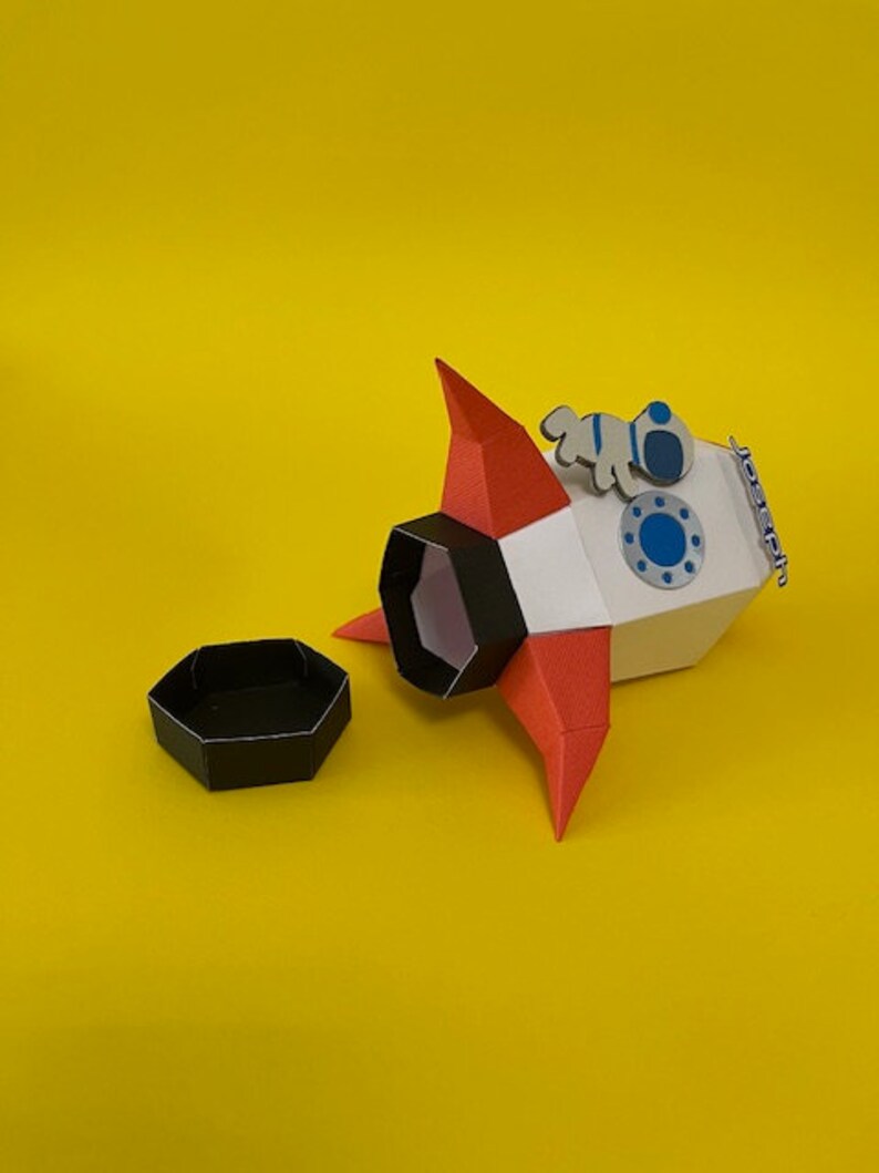 Rocket Candy Box, Rocket Favor, Box, Rocket Birthday, Astronaut and ...