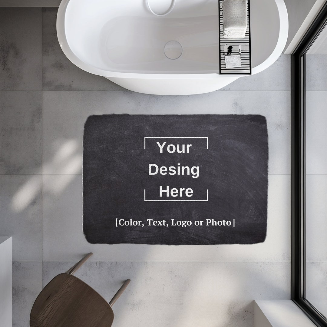 Your Design Bath Mat L Bathroom Decor | Funny Bathroom Decor | Funny ...