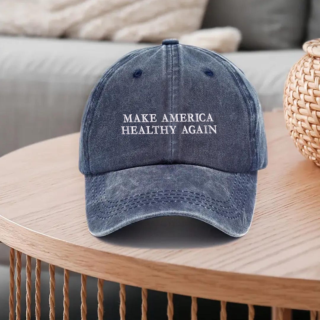 Make America Healthy Again Hat, Trump 2024 Kennedy Hat, MAHA Dad ...
