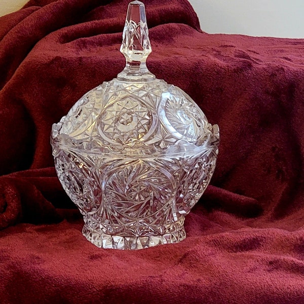 Crystal Candy Dish - Etsy