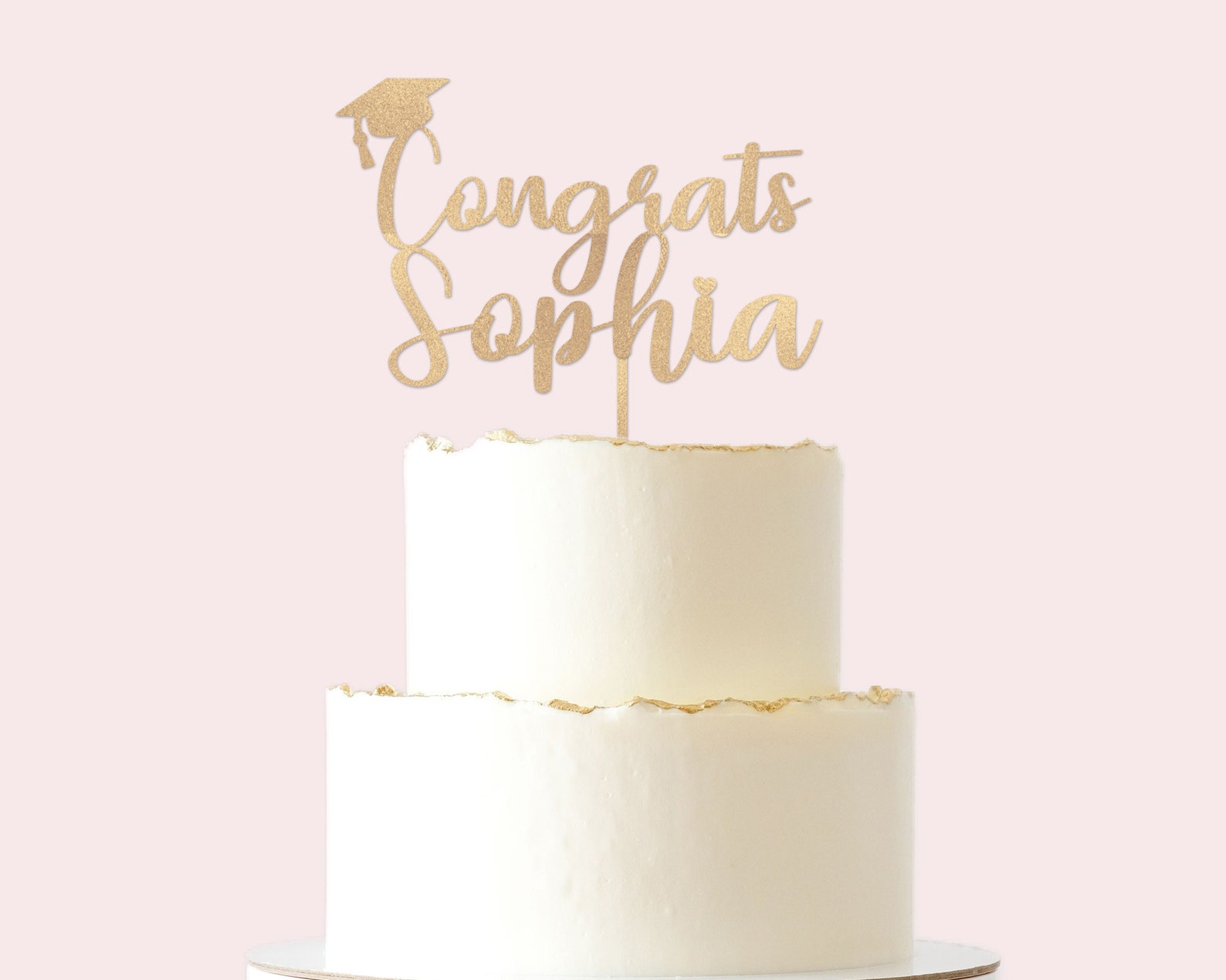 Graduation Cap Cake Topper Graduation Decoration 2024 Cake Topper ...