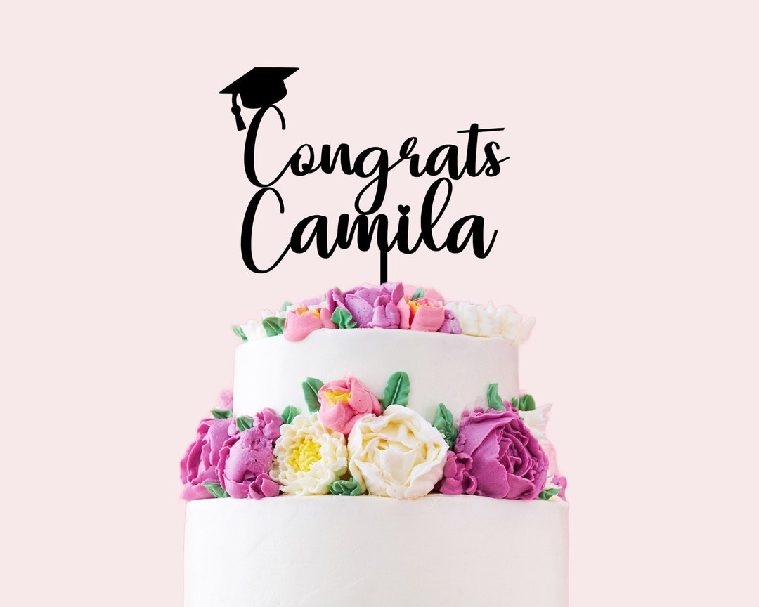 Graduation Cap Cake Topper Graduation Decoration 2024 Cake Topper ...