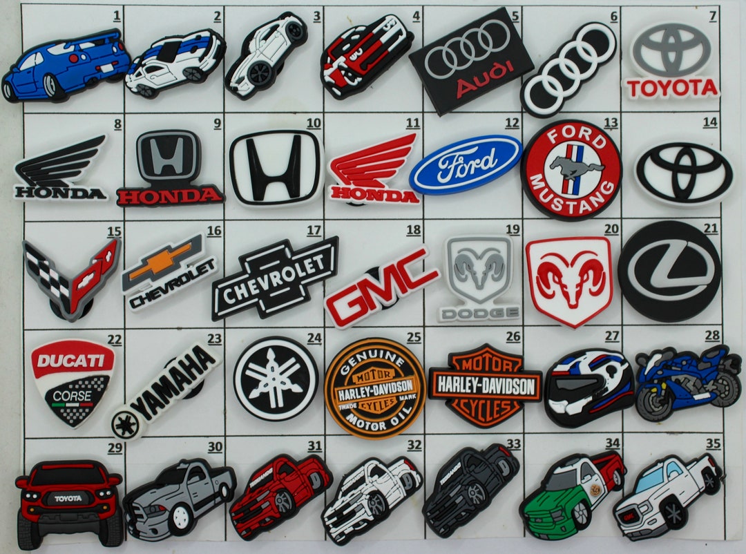 Car Croc Charm. Lexus Charm. Yamaha Charms. BMW Charm. Chevy Shoe Charm ...