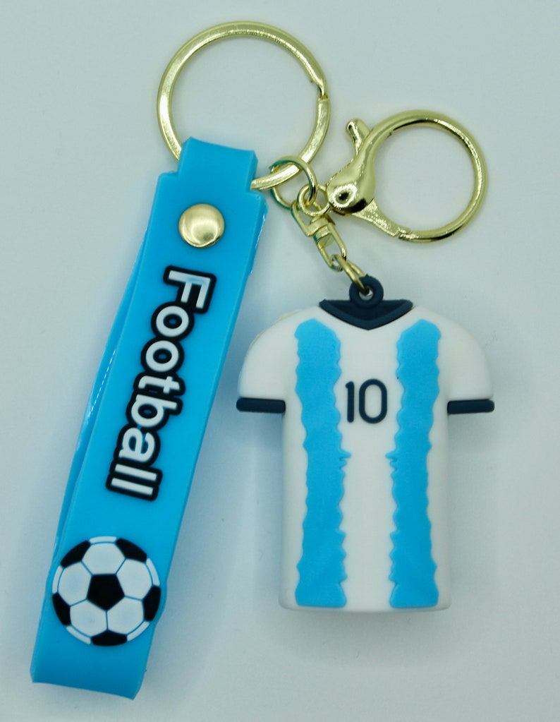 Soccer Keychain. Cute Soccer Keychain. Messi Keychain. World Cup Messi ...