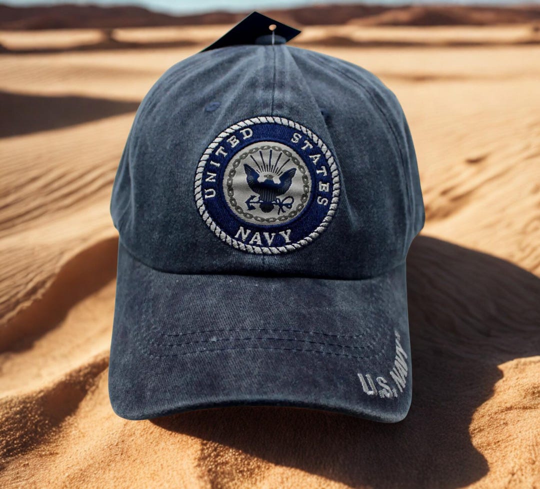 US Navy Seal Hat. Navy Embroidered Cap. Veteran Hat. US Navy Hat. Navy ...