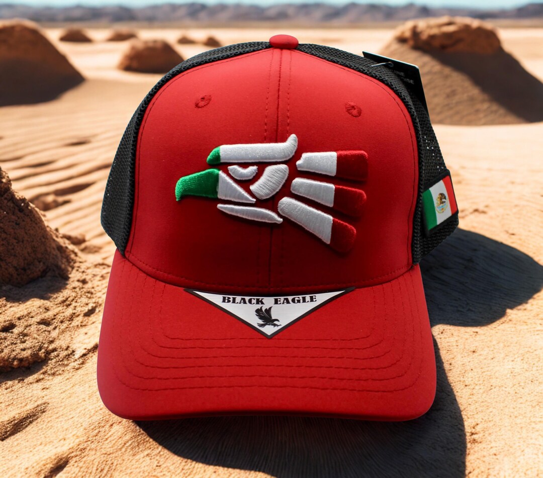 Hecho En México Hat – Mexican Pride Baseball Cap With Embroidered Flag ...
