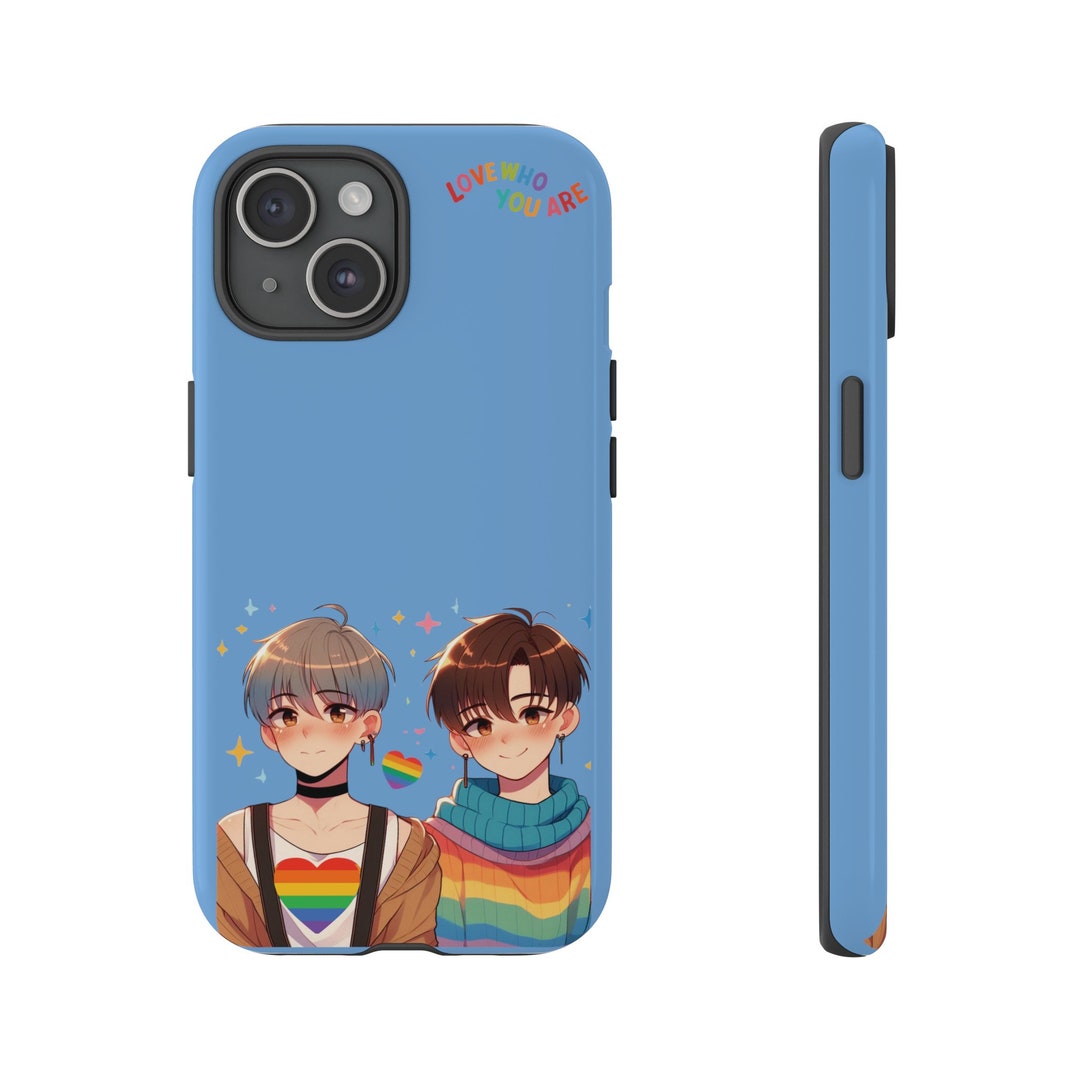 LGBT Anime Boy Phone Case Cute Anime Boy Phone Case Cute, Boy Anime ...