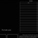A4 Black Page Templates Dot Grid for Digital Planner - Etsy