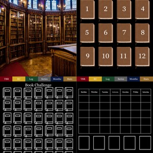 Magic Themed Digital Reading Journal - Etsy