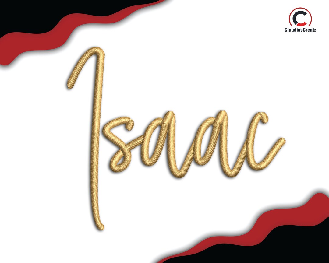 Custom Name Embroidery Design for Machine, Personalized Embroidery ...