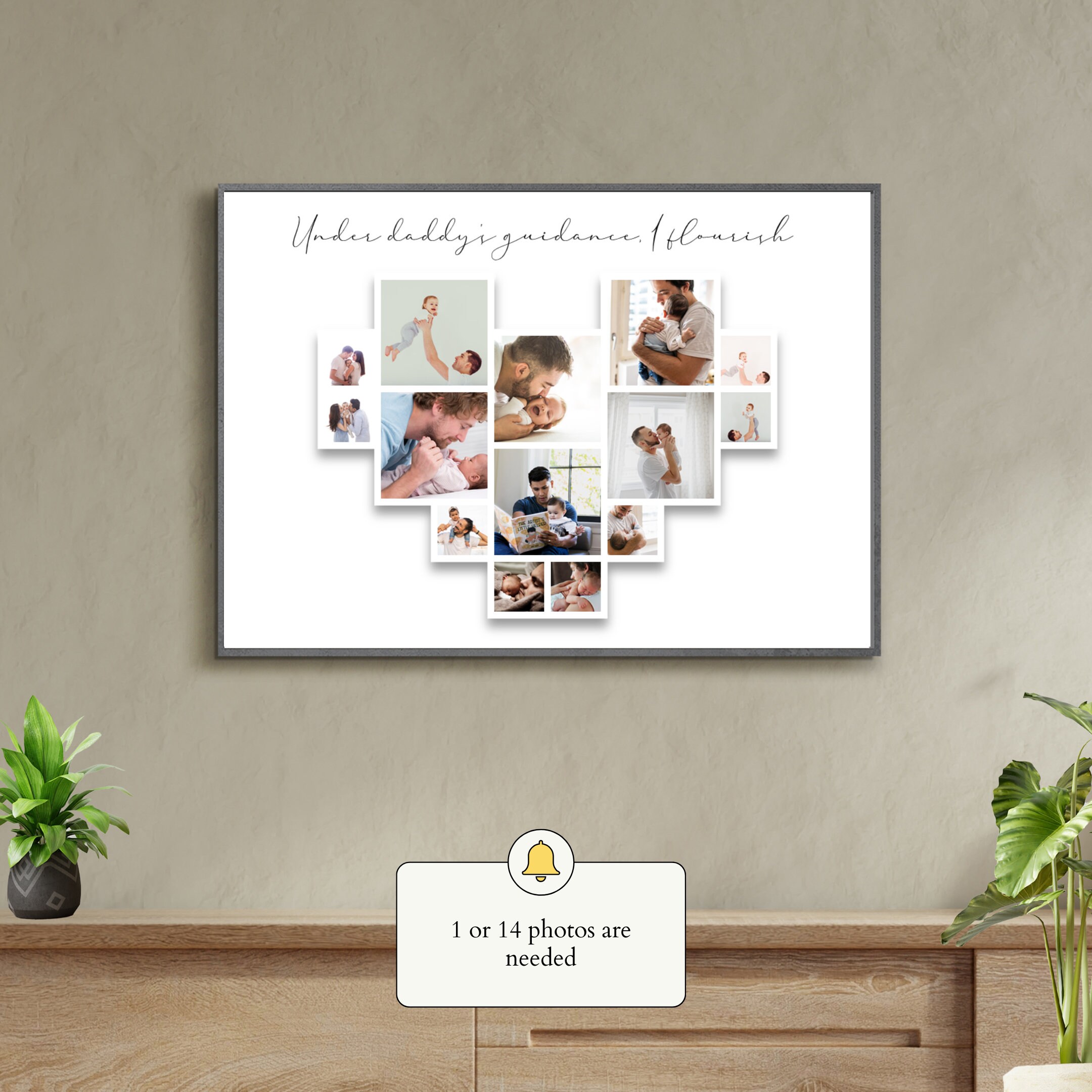 Dad Photo Collage, Photo Collage for Dad, Daddy Photo Collage, Papa ...