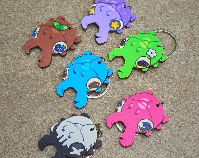 Beetle Buddies Matching Keychains - Friendship or Relationship Matching ...