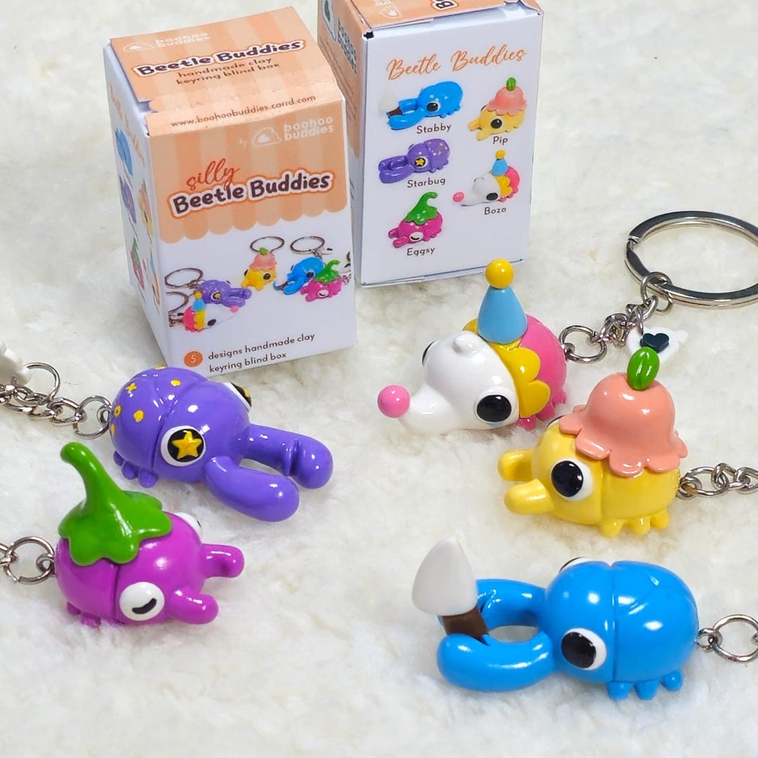 Silly Beetle Buddies (set #2) Blind Box - Etsy