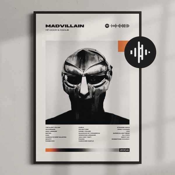 Vintage Mf Doom Poster - Etsy
