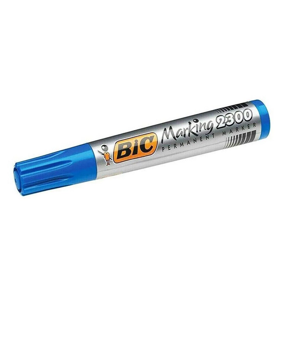 New BIC Permanent Marker Pens 2300 Thick Chisel Tip Marking Point Black ...
