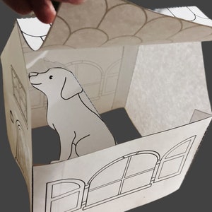 DIY Printable Paper Craft: Build Your Own Tiny House and Adorable Paper ...