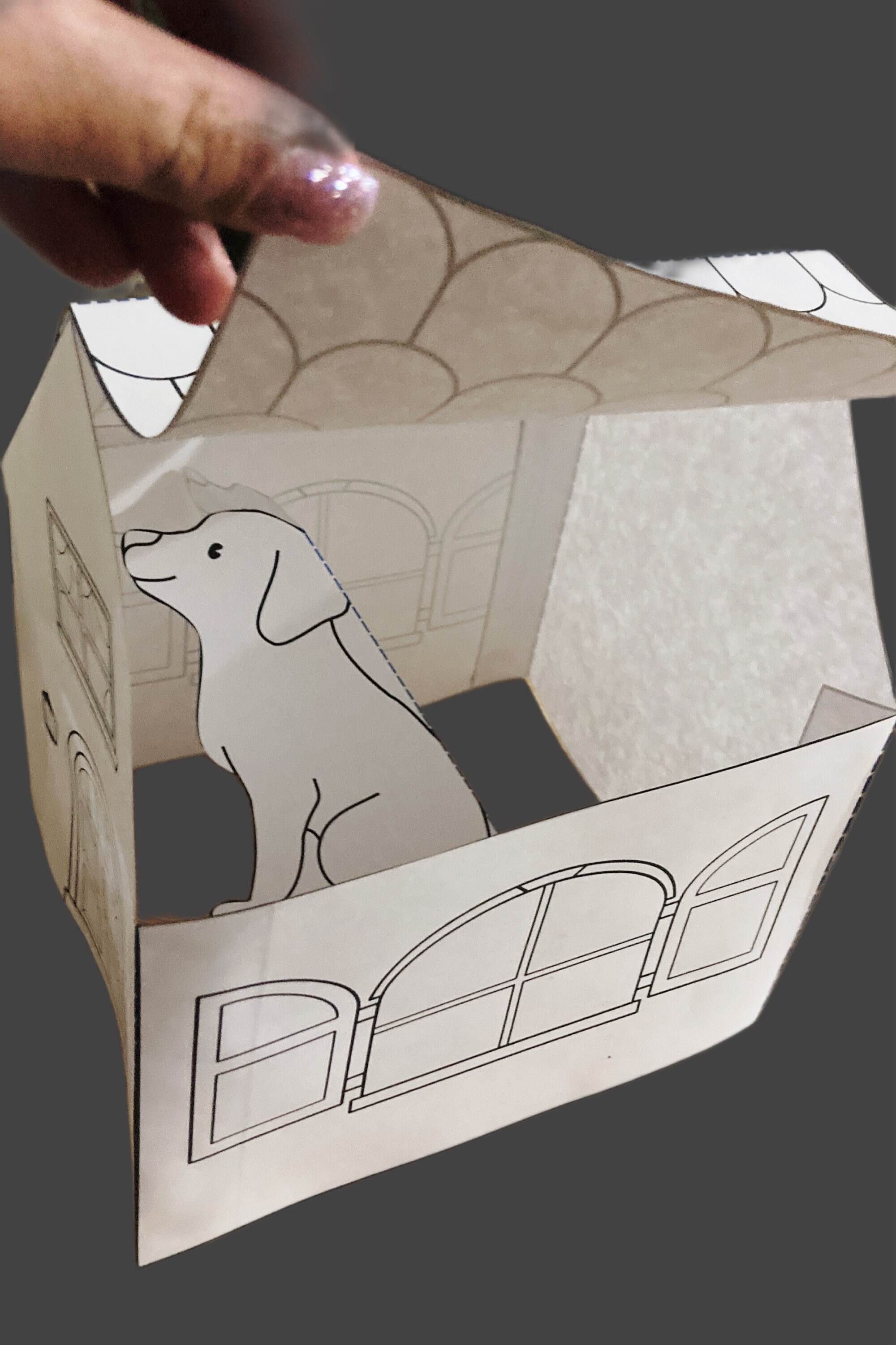 DIY Printable Paper Craft: Build Your Own Tiny House and Adorable Paper ...