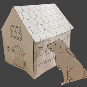 DIY Printable Paper Craft: Build Your Own Tiny House and Adorable Paper ...