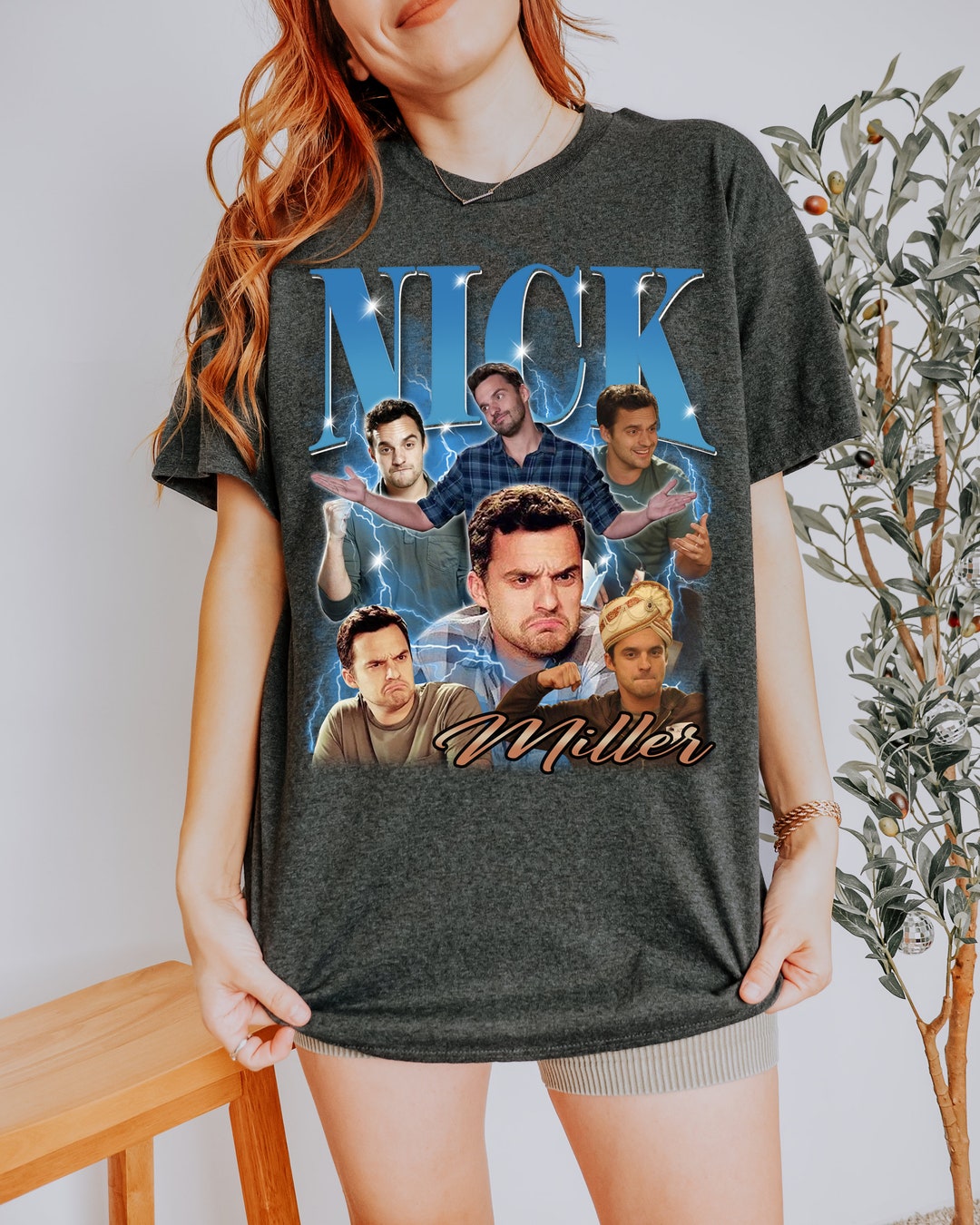 NICK MILLER T-shirt, Nick Miller Fans Shirt, Nick Miller Vintage Tees ...