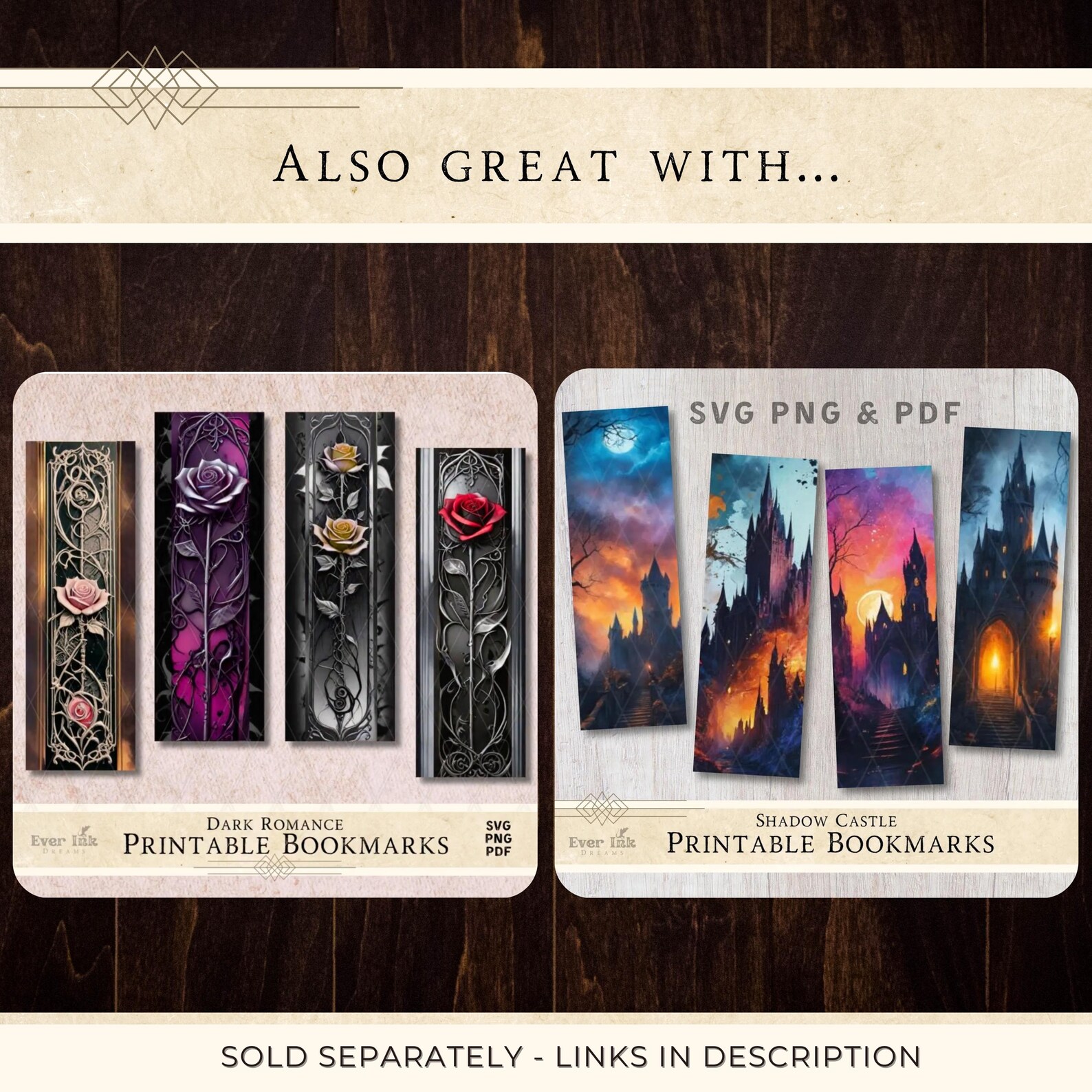 Morally Grey Bookmark SVG Reading Book Villain Lover Bookmarks Digital ...