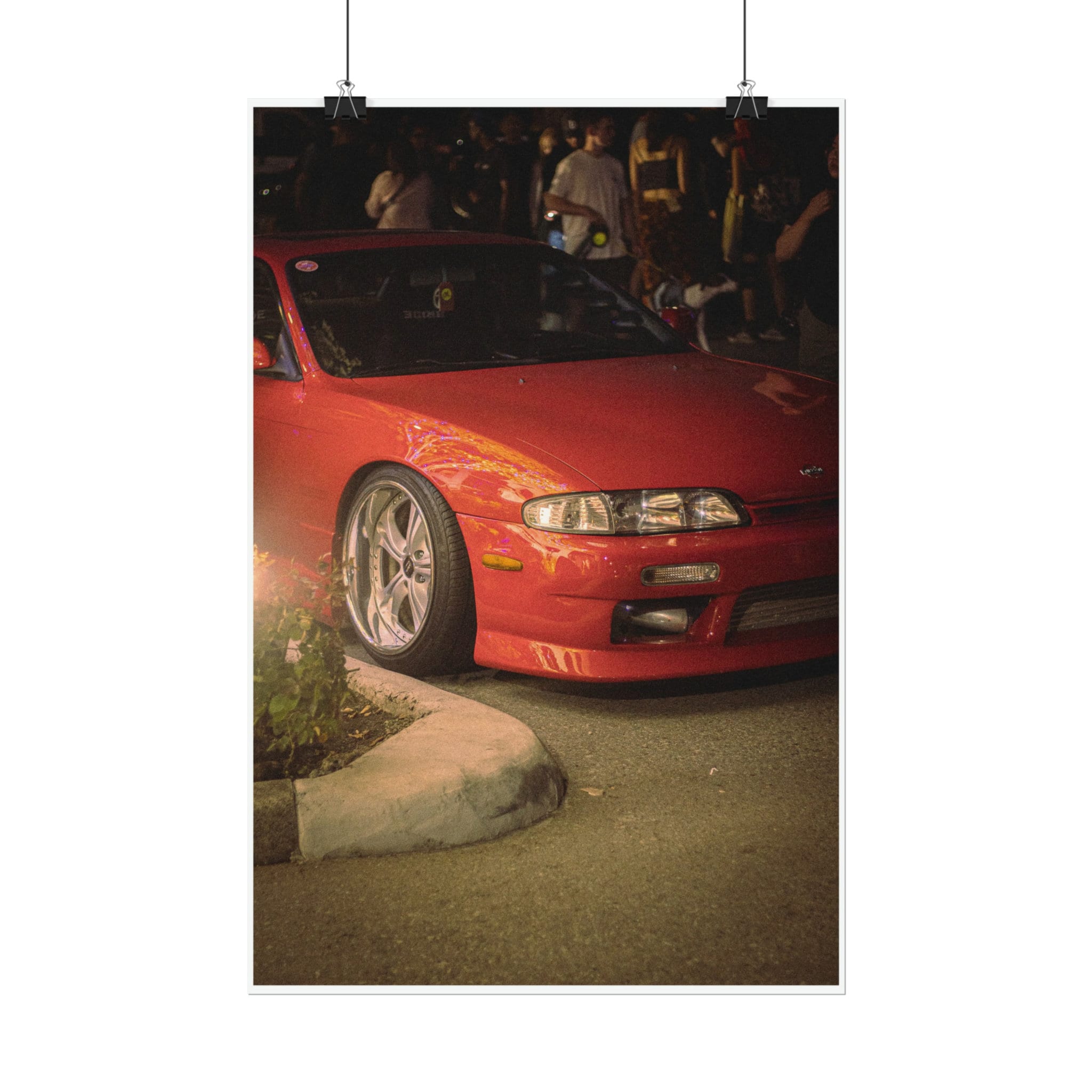 Red Nissan Silvia S15 Rolled Poster - Etsy