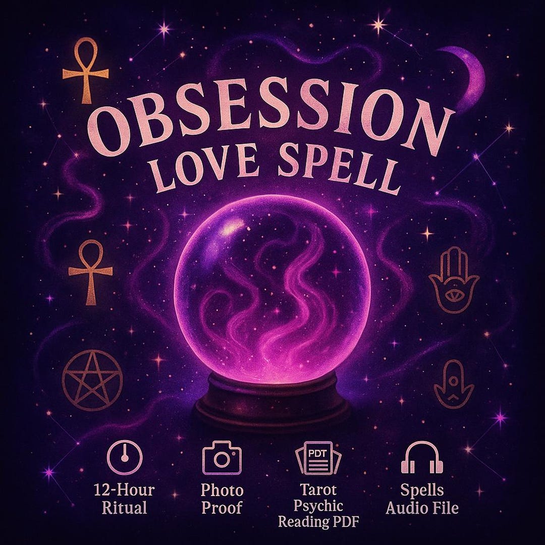 Audio Proof Obsession Love Spell+tarot Psychic Reading |12‑hour Ritual ...