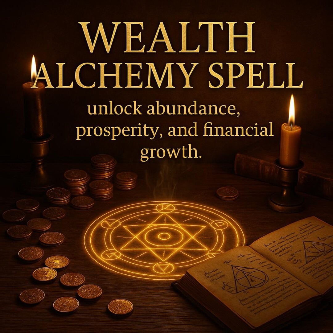 Wealth Alchemy Spell | Powerful Ritual to Transform Energy Into Money ...