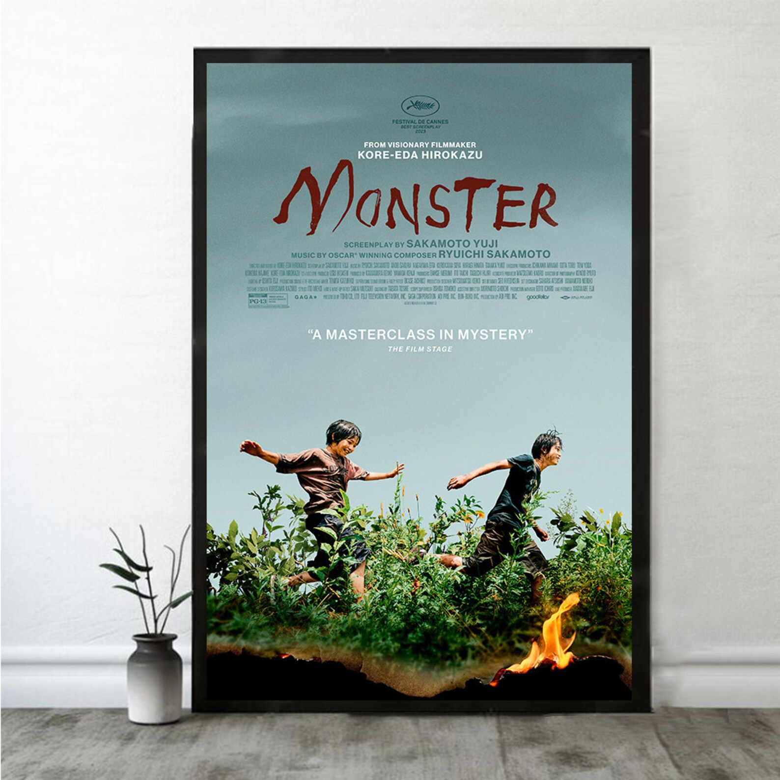 Monster Movie Poster, Vintage Poster, Movie Art Printing, Wall Art ...