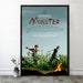 Monster Movie Poster, Vintage Poster, Movie Art Printing, Wall Art ...