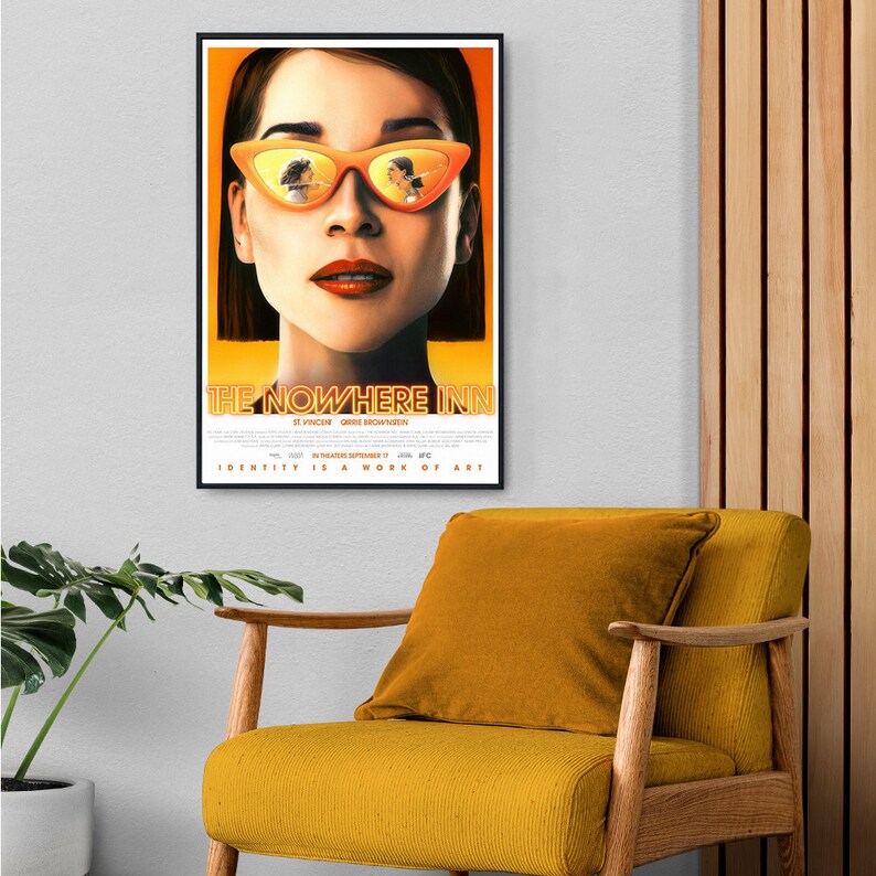 The Nowhere Inn Music Movie Poster, Vintage Poster, Movie Art Printing ...