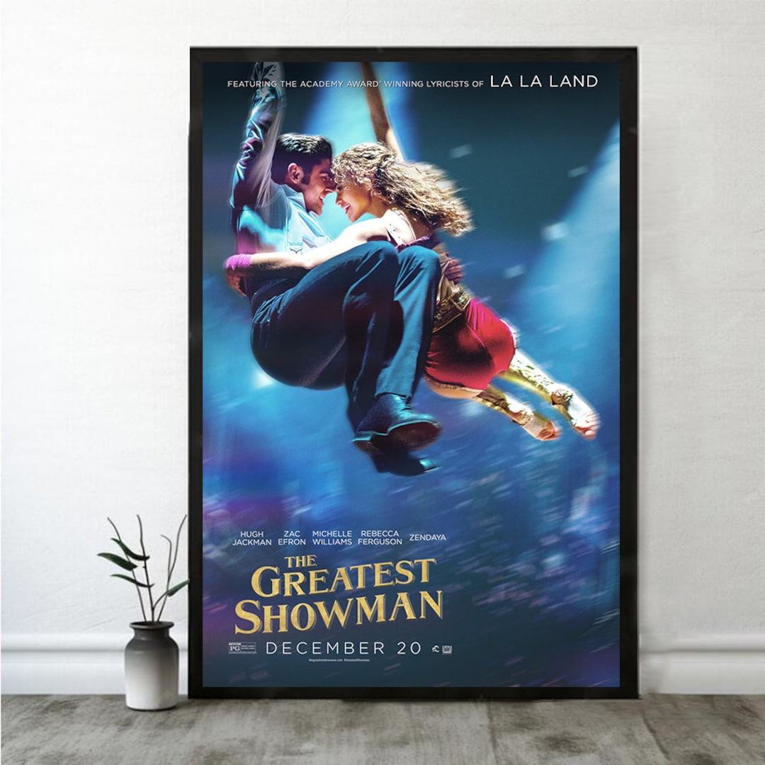The Greatest Showman Movie Poster, Vintage Poster, Movie Art Printing ...