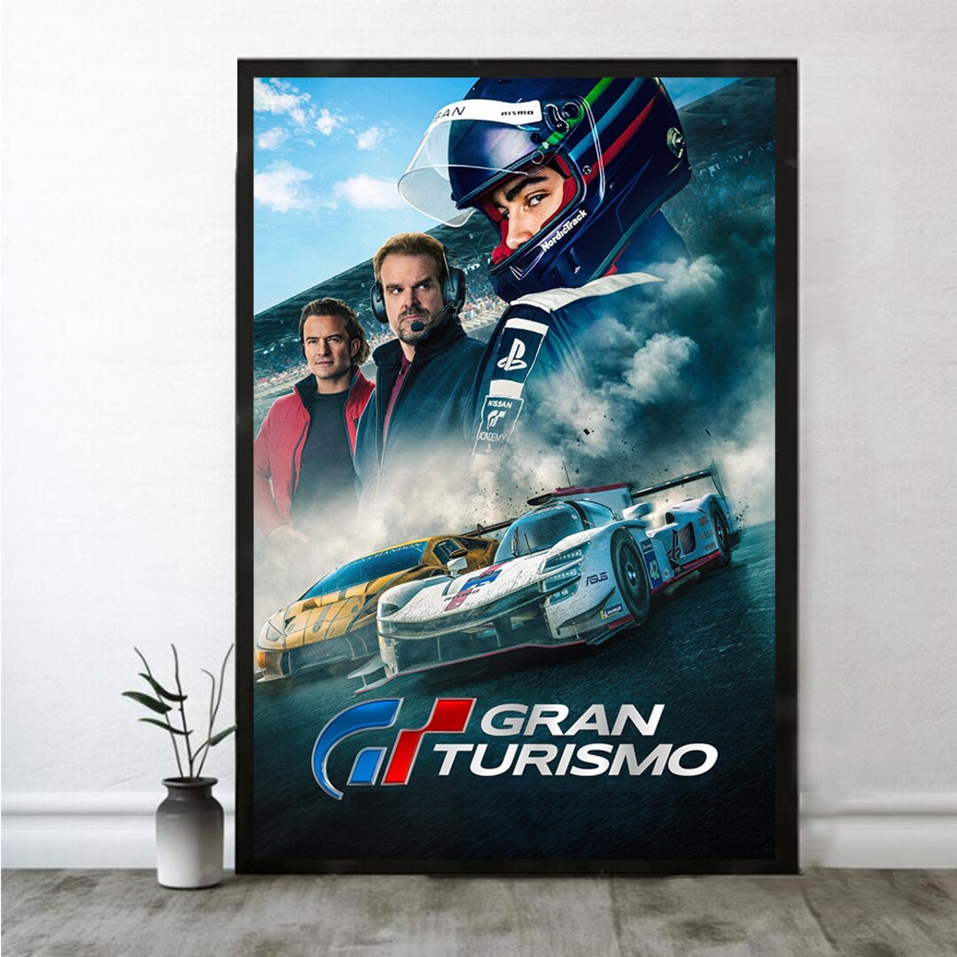 Gran Turismo Movie Poster, Vintage Poster, Movie Art Printing, Wall Art ...