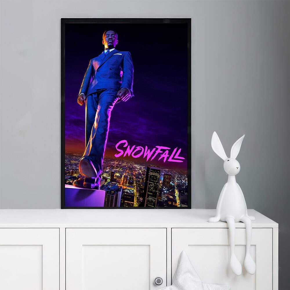 Snowfall Movie Poster, Vintage Poster, Movie Art Printing, Wall Art ...