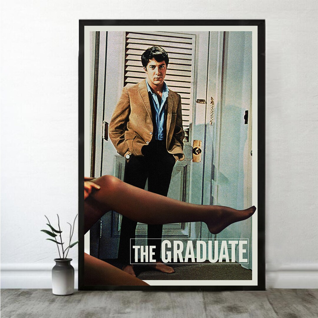 The Graduate 1967 Movie Poster, Vintage Poster, Movie Art Printing ...