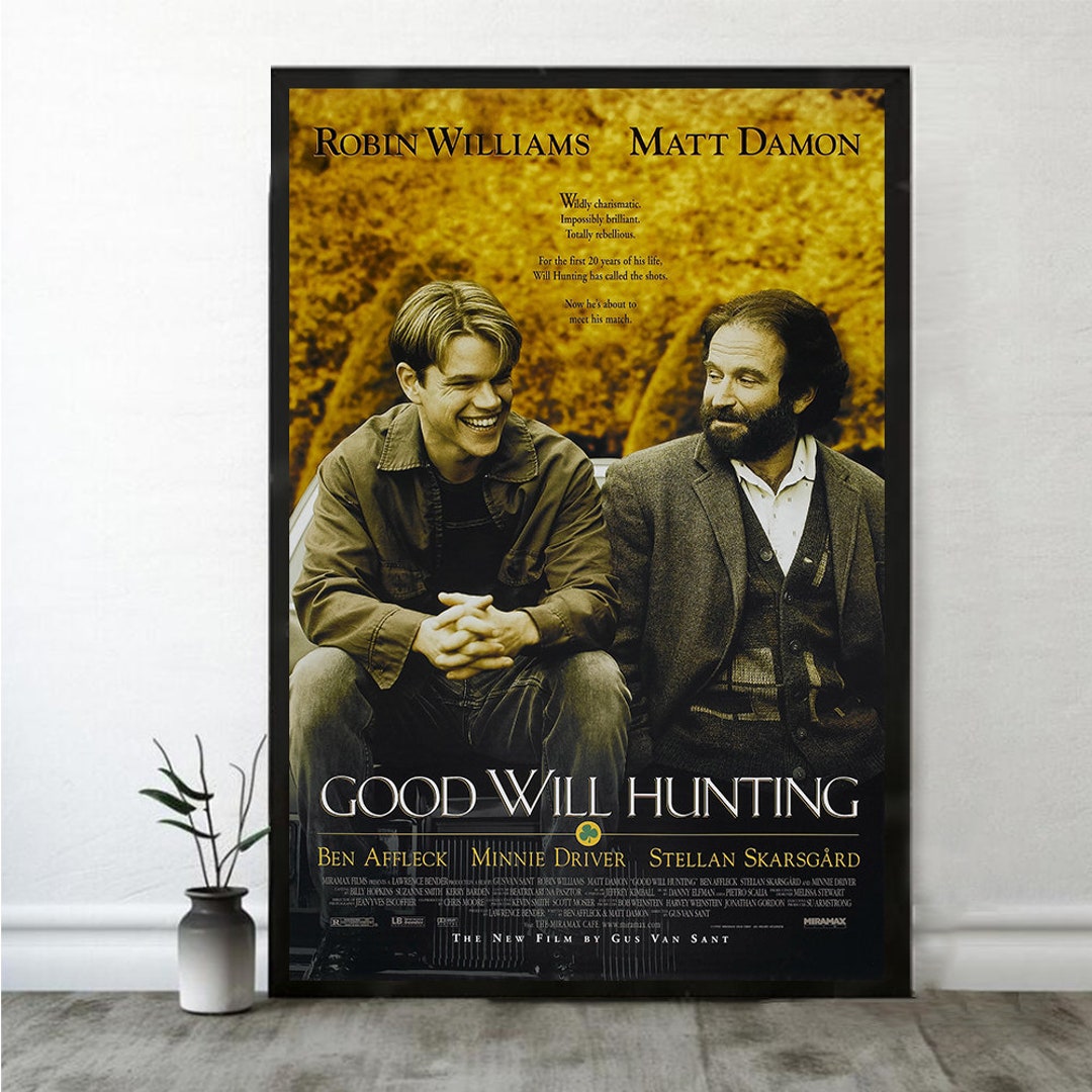 Good Will Hunting Movie Poster, Vintage Poster, Movie Art Printing ...
